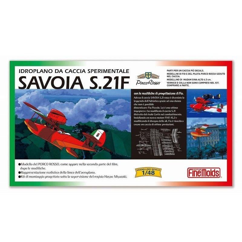 PORCO ROSSO - Savoia S.21 Prototype Gina - Model Kit à peindre 1/48